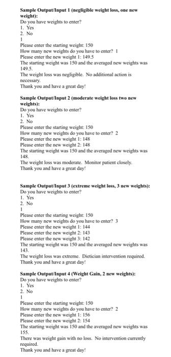 Solved using python. please read directions as follows. | Chegg.com