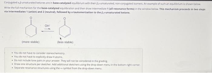 Solved Conjugated a,j-unsaturated ketones are in | Chegg.com