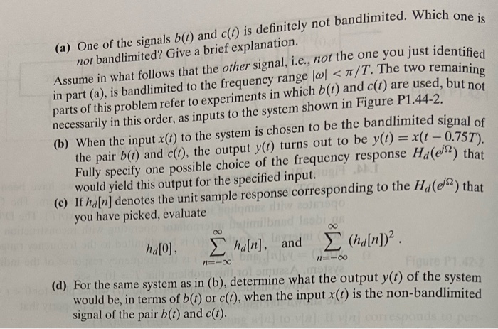 Solved 4. Figure P1.44-1 shows the standard configuration we | Chegg.com