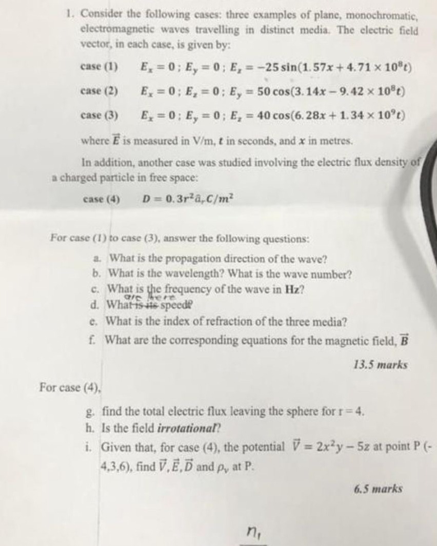 Solved Consider the following cases: three examples of | Chegg.com