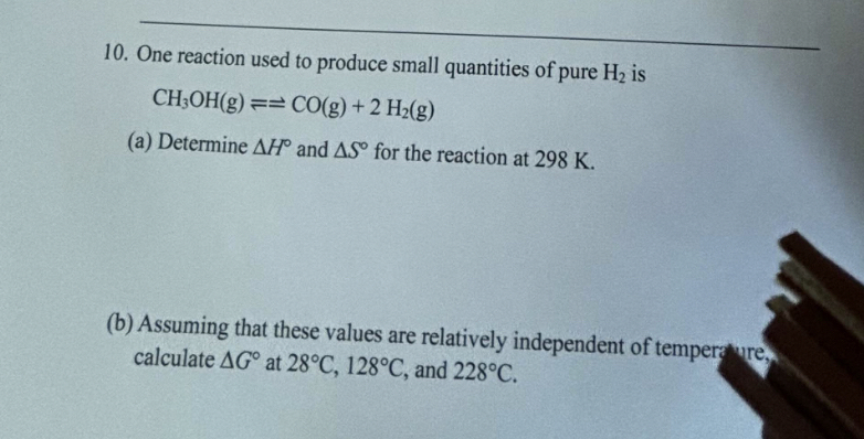 One reaction used to produce small quantities of pure | Chegg.com