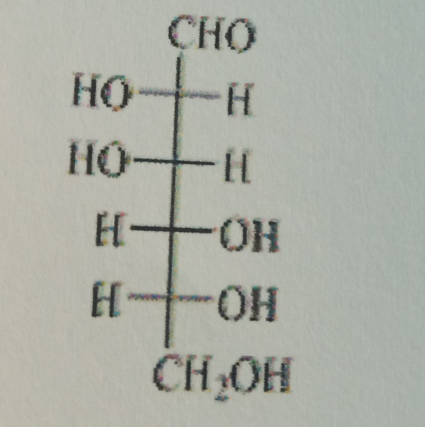 Solved CHO 1 НО-н НО - HOH H н OH CH OH | Chegg.com