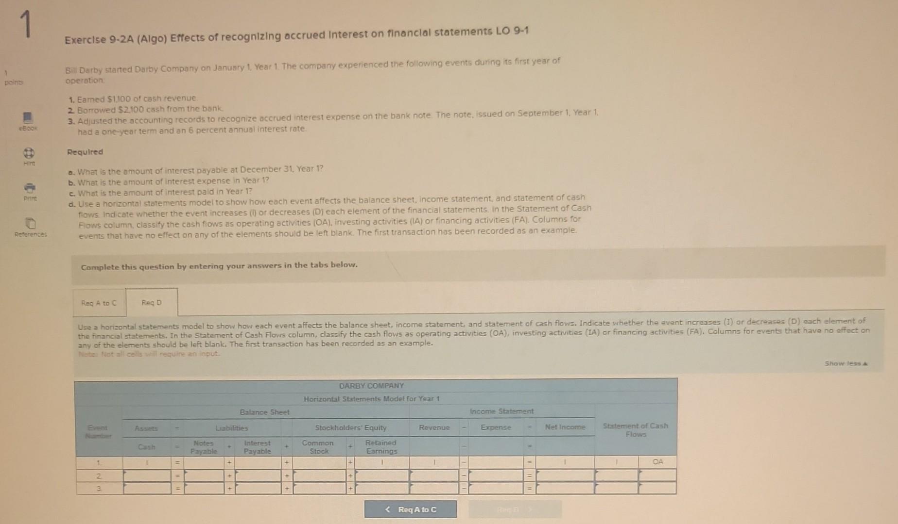 Solved Exercise 9-2A (Algo) Effects of recognizing accrued | Chegg.com
