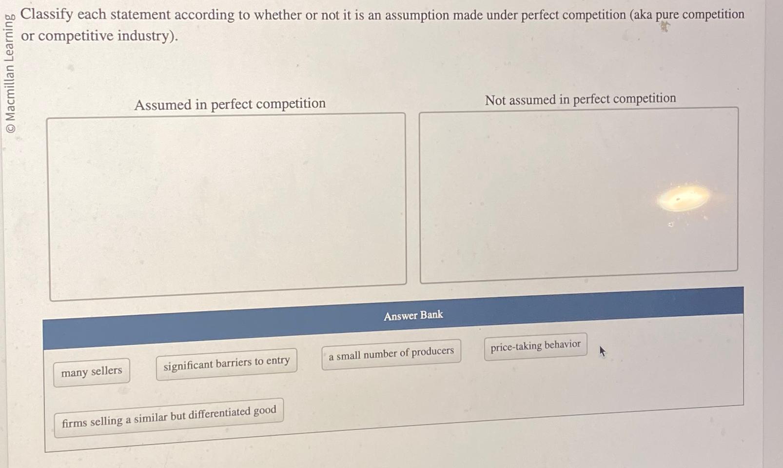 Solved ?00 ﻿Classify each statement according to whether or | Chegg.com