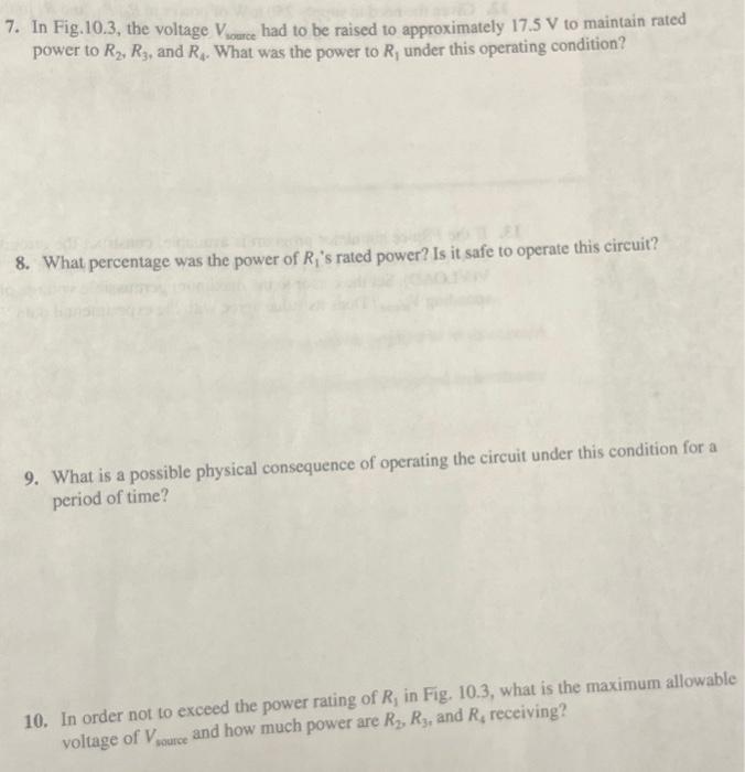 Solved Construct the circuit in Fig. 10.3.. In Fig.10.3, the | Chegg.com