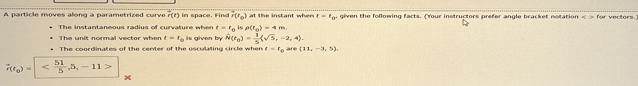 Solved A particle moves along a parametrized curve vec(r)(t) | Chegg.com