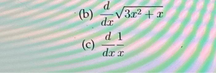 Solved using the limit definition of the derivataive, | Chegg.com