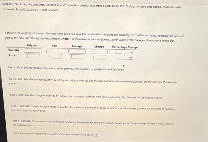 Solved Suppose that during the past year, the price of a | Chegg.com