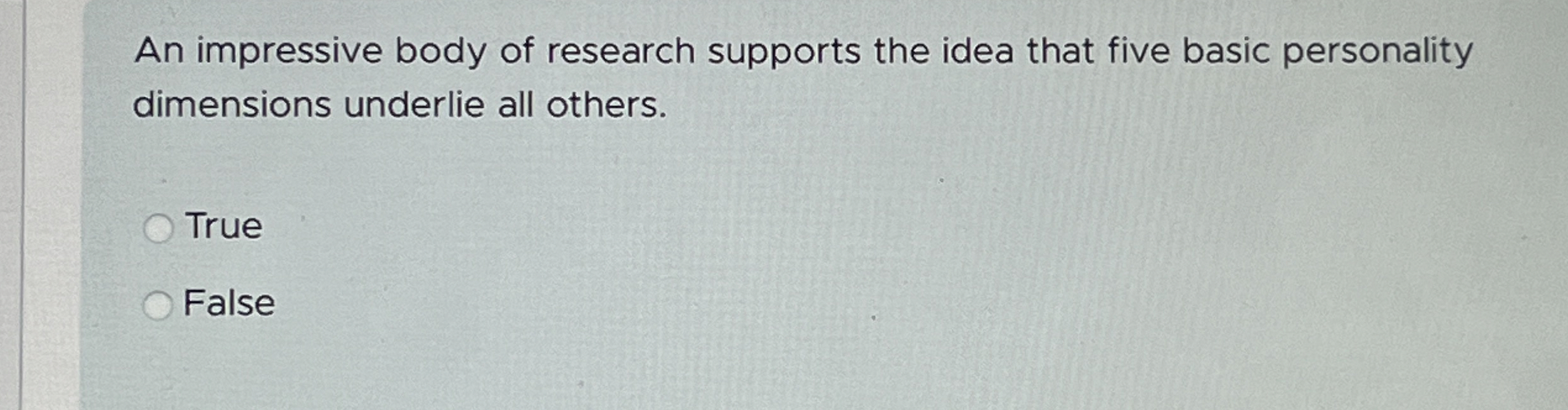 Solved An impressive body of research supports the idea that | Chegg.com