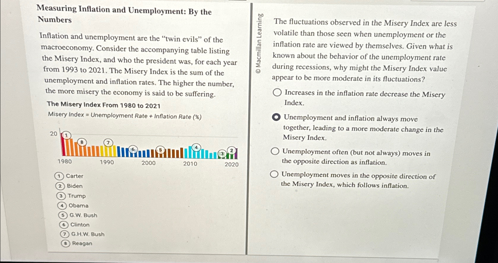 Solved Measuring Inflation and Unemployment: By the | Chegg.com