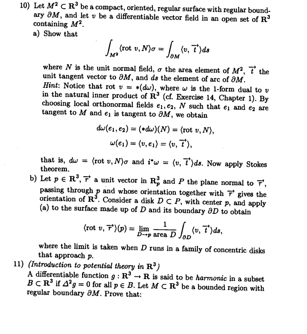 Solved Let M2subR3 ﻿be a compact, oriented, regular surface | Chegg.com