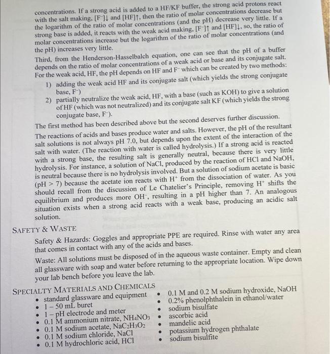 Solved Experiment 20: pH and Its ApplicationsPART A: | Chegg.com