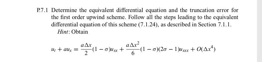 Solved 7.1 Determine the equivalent differential equation | Chegg.com