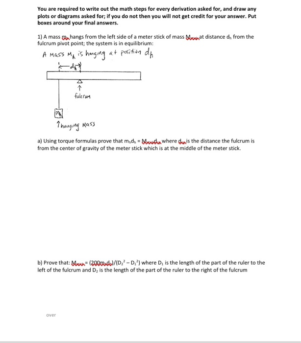 Solved You are required to write out the math steps for | Chegg.com