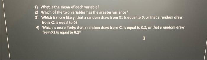 Solved The following graph shows two normally-distributed | Chegg.com
