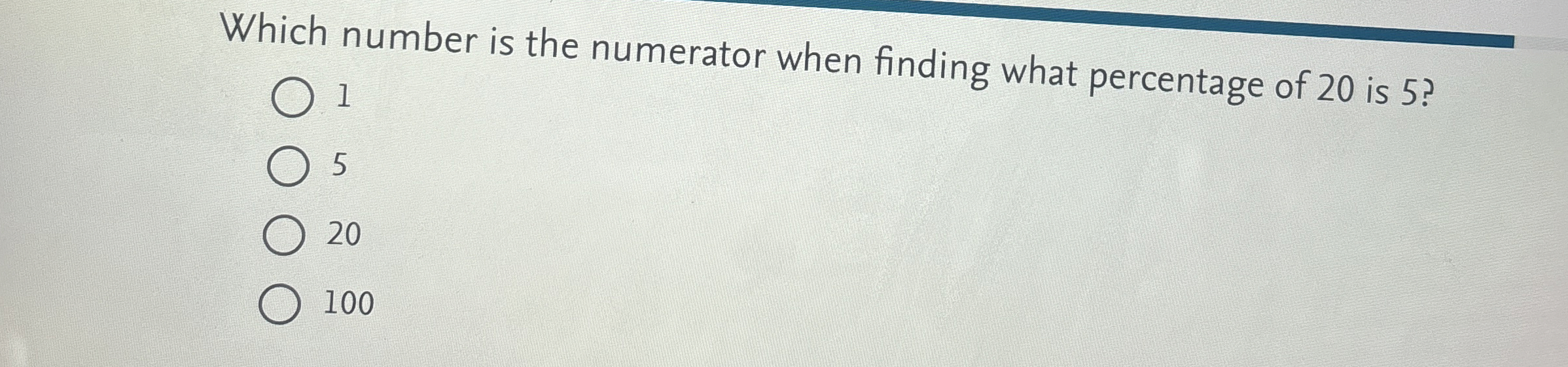 Which number is the numerator when finding what | Chegg.com