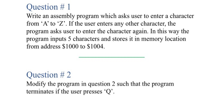 Refer to HCS12 instruction glossary. Write assembly | Chegg.com