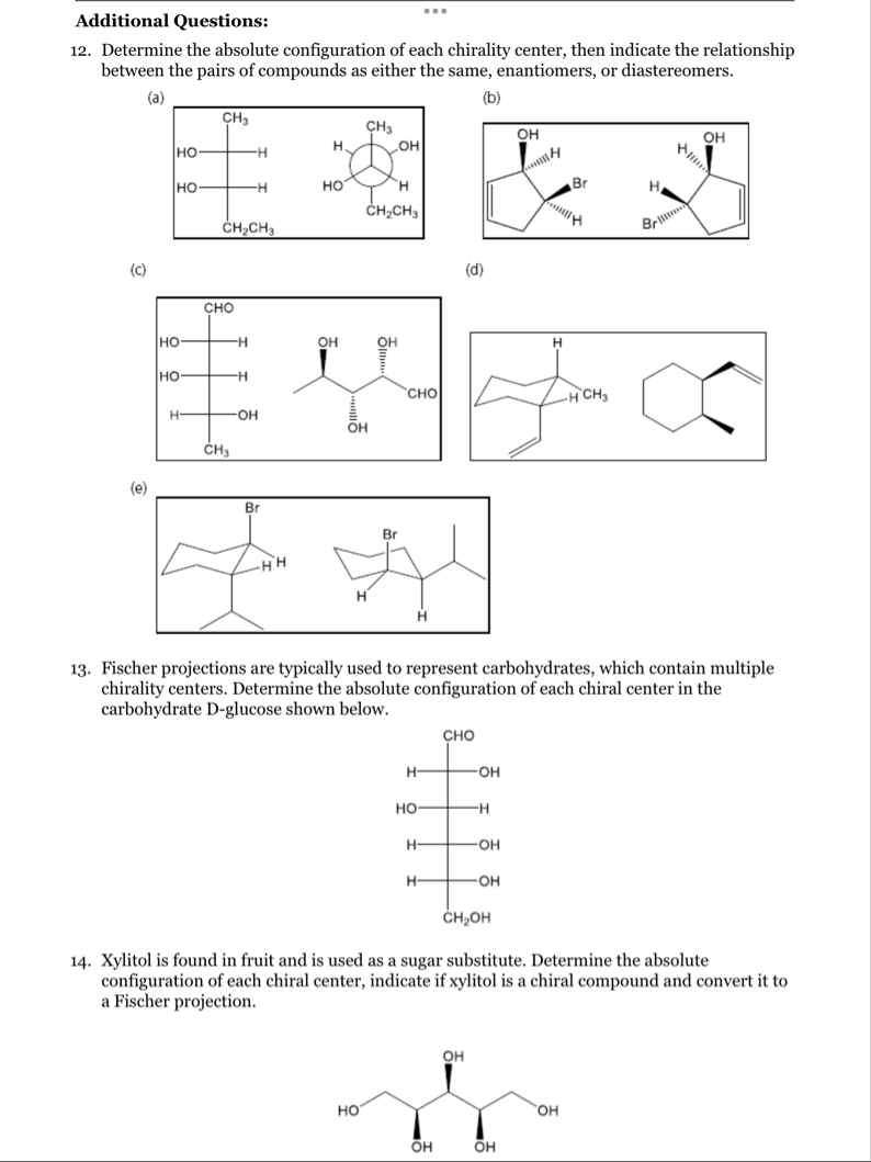 Solved Additional Questions:12. ﻿Determine the absolute | Chegg.com
