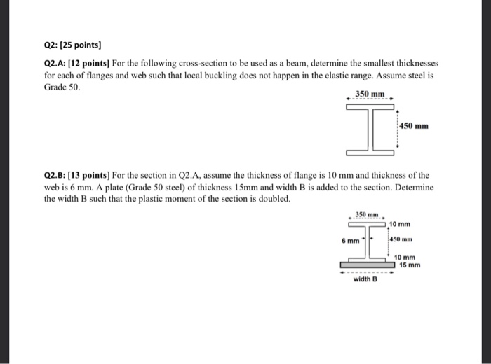 Solved Q2: (25 points) Q2.A: 12 points for the following | Chegg.com Solved Q2: (25 points) Q2.A: 12 points for the following | Chegg.com