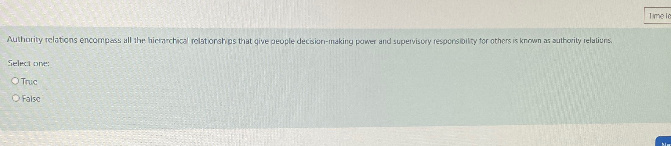 Solved Authority relations encompass all the hierarchical | Chegg.com