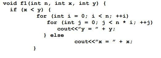 Solved void f1(int n, int x, int y) { if (x Solved void f1(int n, int x, int y) { if (x
