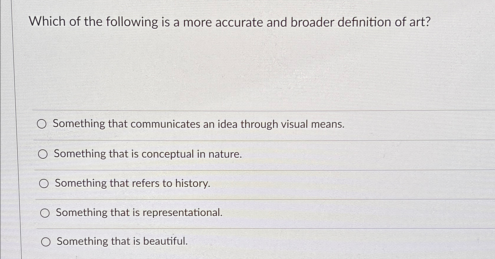 Solved Which of the following is a more accurate and broader | Chegg.com