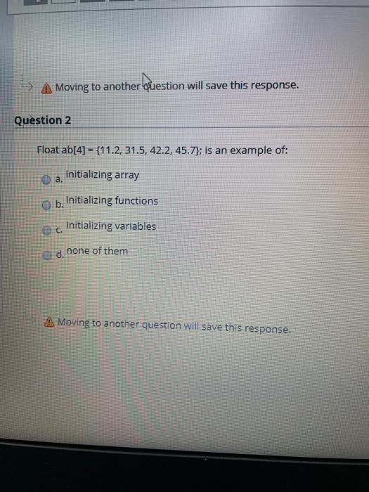Solved Moving to another question will save this response. | Chegg.com