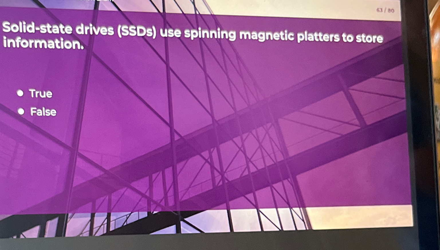 Solved Solid-state drives (SSDs) ﻿use spinning magnetic | Chegg.com