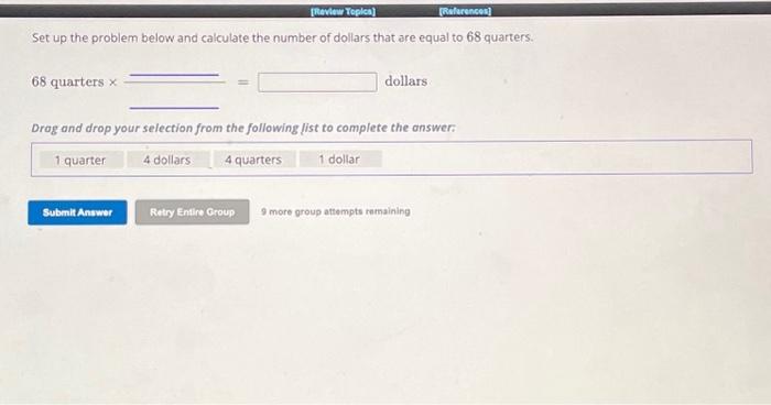 Solved Set up the problem below and calculate the number of | Chegg.com