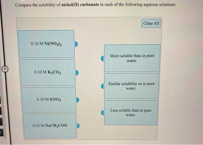 Solved Compare the solubility of manganese(II) sulfide in | Chegg.com