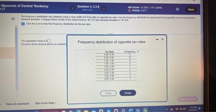 Solved standard deviation. Compare these resells to the | Chegg.com