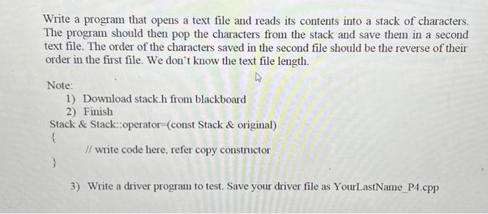 Solved Write a program that opens a text file and reads its | Chegg.com