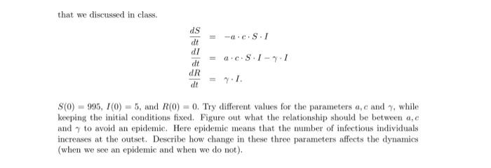 Solved need help understanding how the non constant | Chegg.com