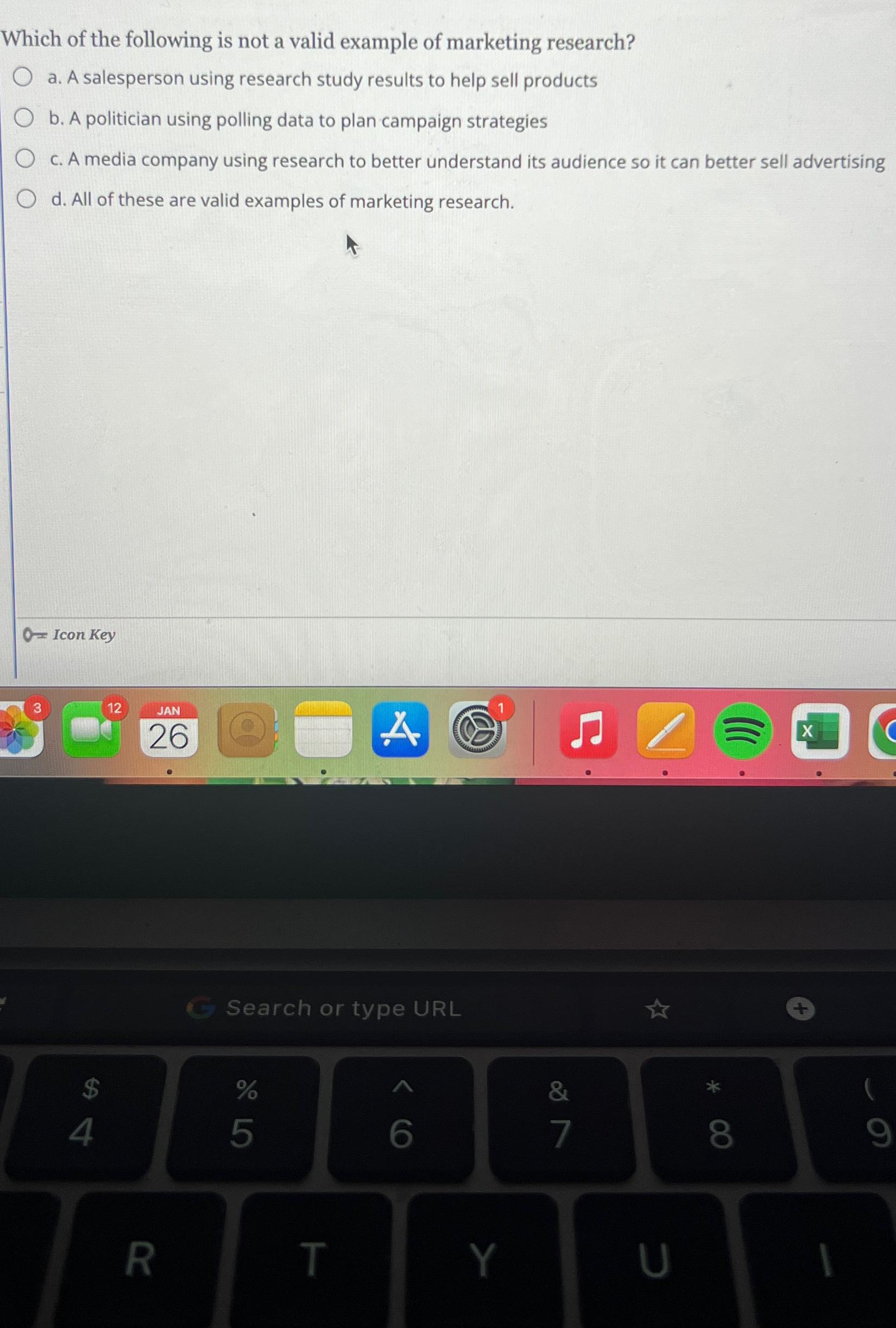 Solved Which of the following is not a valid example of | Chegg.com