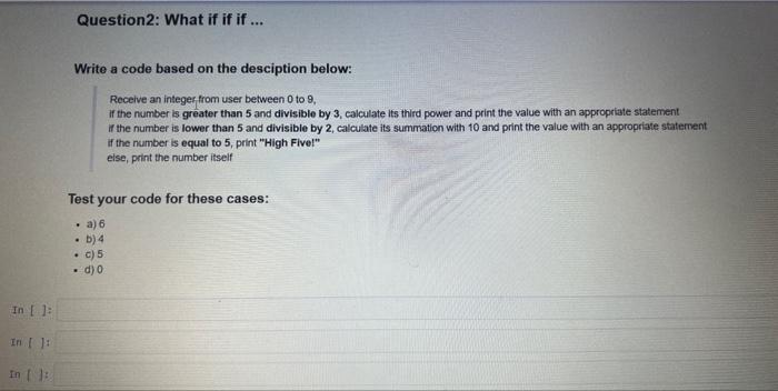 Solved Write A Code Based On The Desciption Below Receive 0847