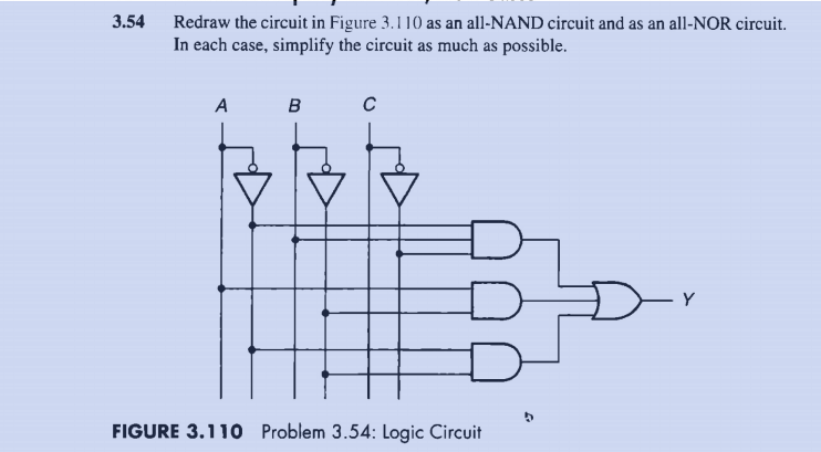Solved 3.54 ﻿Redraw the circuit in Figure 3.110 ﻿as an | Chegg.com