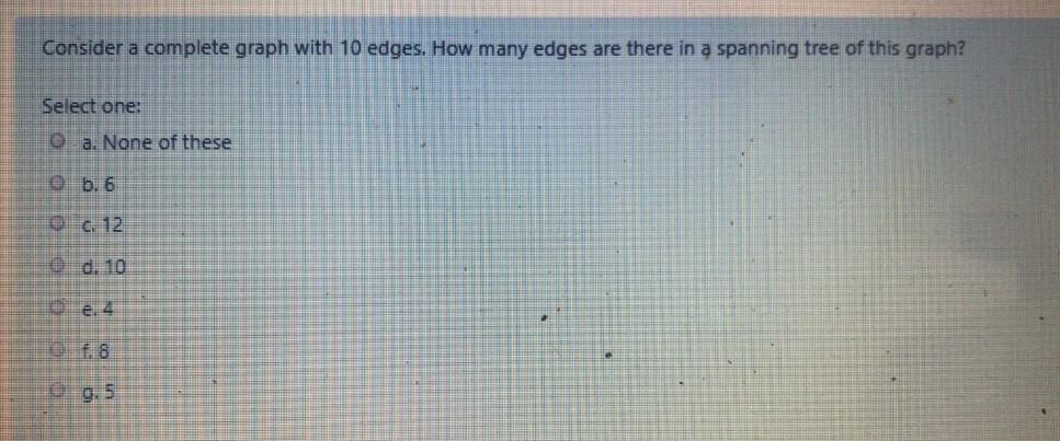 Solved Consider a complete graph with 10 edges. How many | Chegg.com