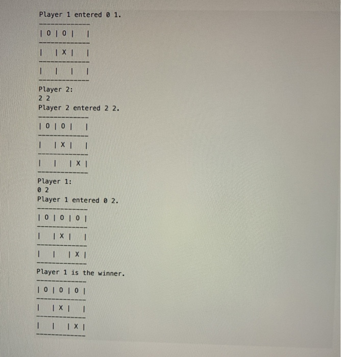 Solved . . In this problem, you will implement Tic-tac-toe | Chegg.com