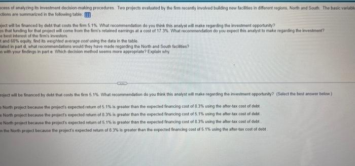 Concept of cost of capital Mace Manufacturing is in | Chegg.com