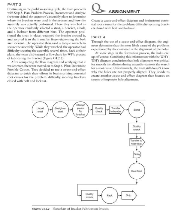 Figure (1) provides the details of a bracket assembly | Chegg.com