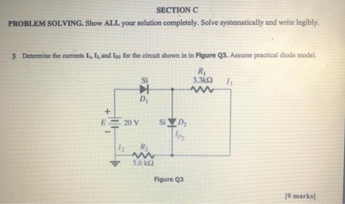 Solved SECTION C PROBLEM SOLVING. Show ALL your solution | Chegg.com