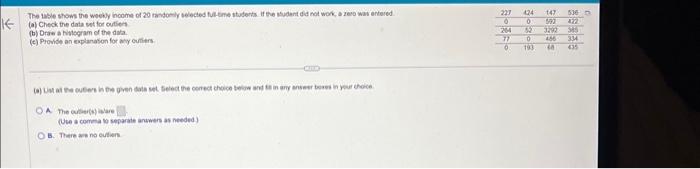 Solved (a) Check the data sest for curtien (b) Draw a | Chegg.com