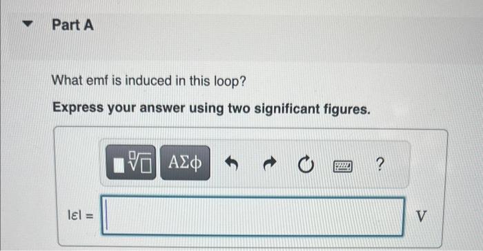 Solved A single loop of wire with an area of 0.0800 m2 is in | Chegg.com