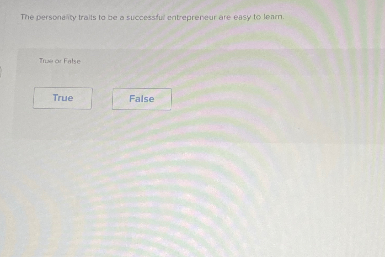Solved The personality traits to be a successful | Chegg.com