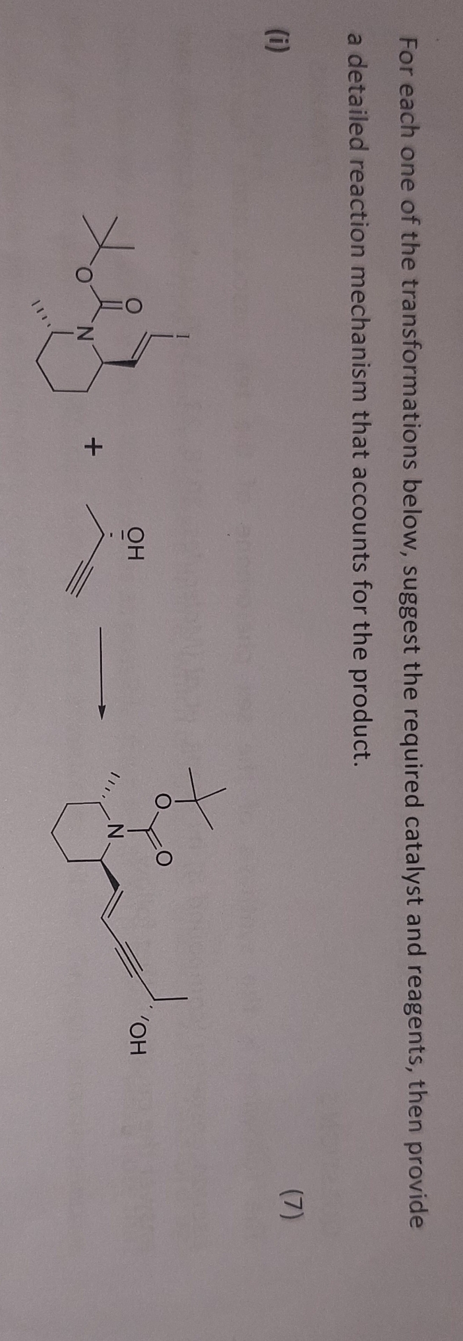 Solved For each one of the transformations below, suggest | Chegg.com