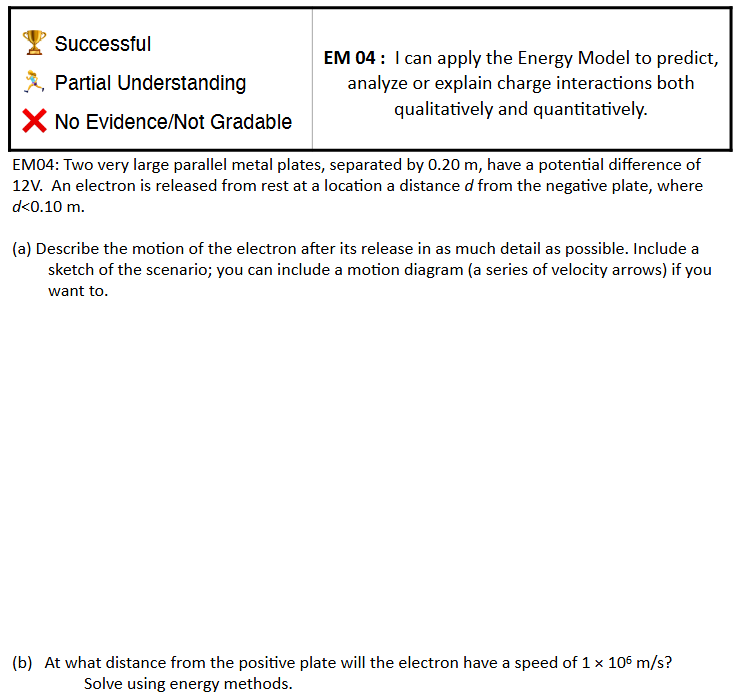 Solved No Evidence/Not Gradable EM04: Two very large | Chegg.com