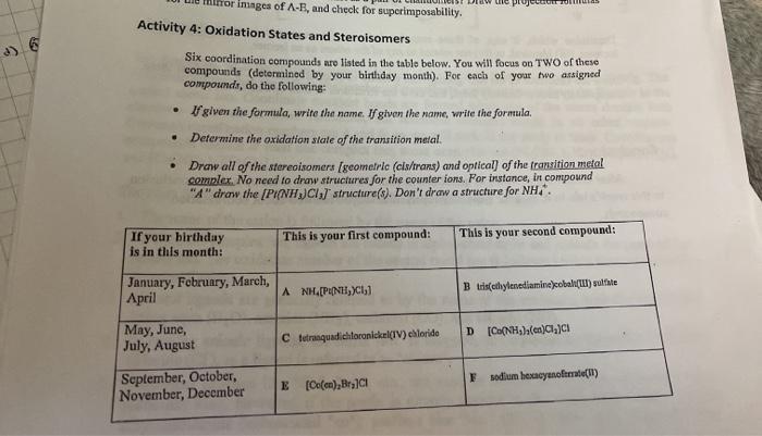 Solved militor images of A-F, and check for | Chegg.com