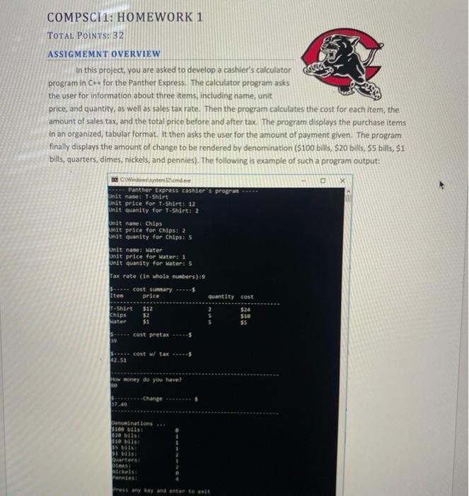 Solved Special note: using loops, arrays/vector, functions, | Chegg.com