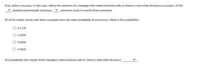 Solved 3. Analyzing a binomial experiment using a tree | Chegg.com