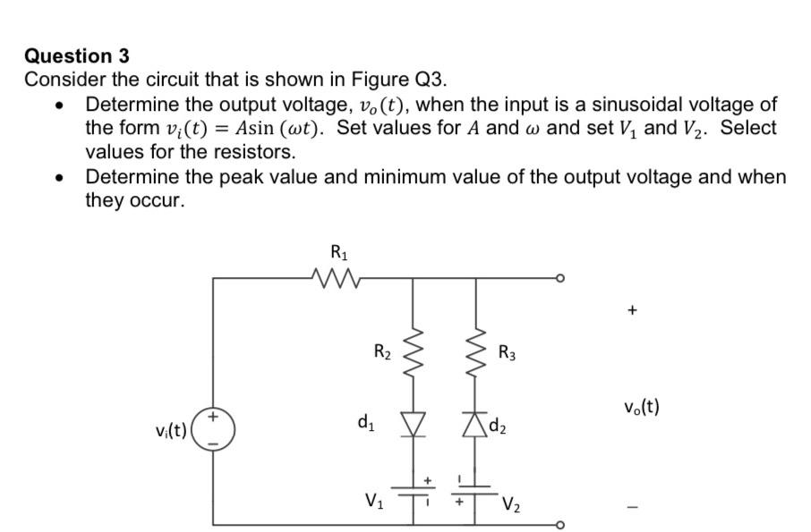 Solved What's the formula to find Id2 ﻿and Vo when Vin